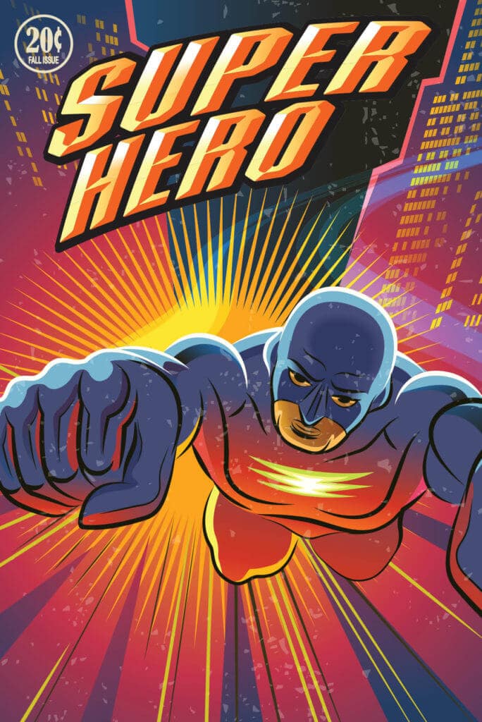 Retro Superman – Zeen Comics