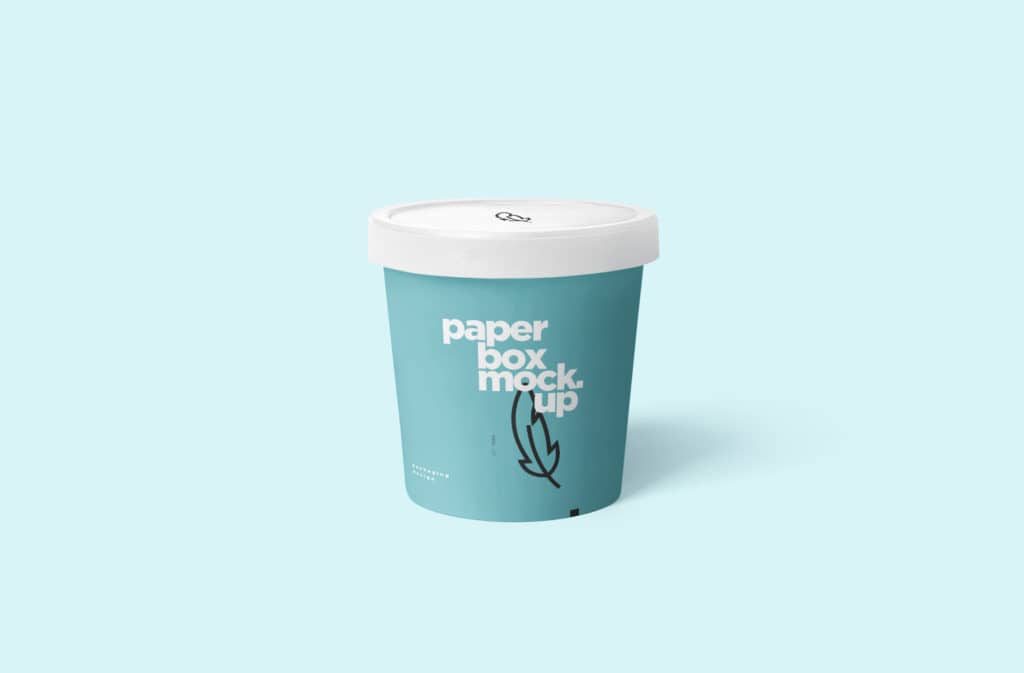 Paper Cut Front On Mockup – Zeen Freebies