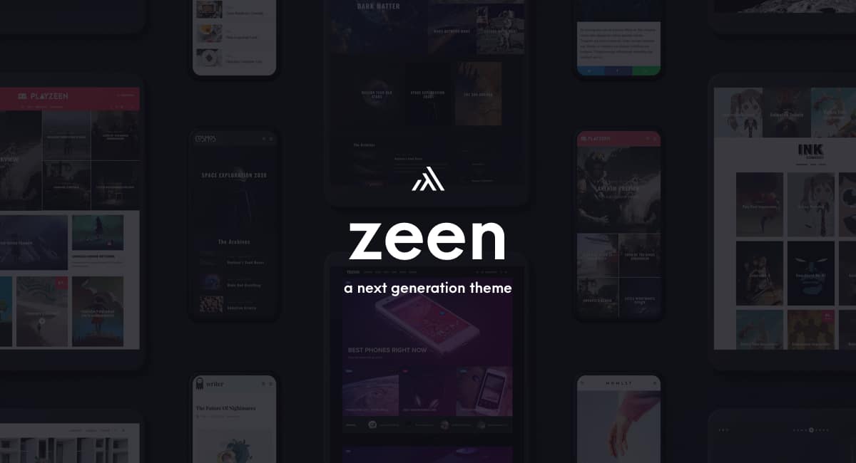 Zeen Minimal – Zeen theme minimal demo