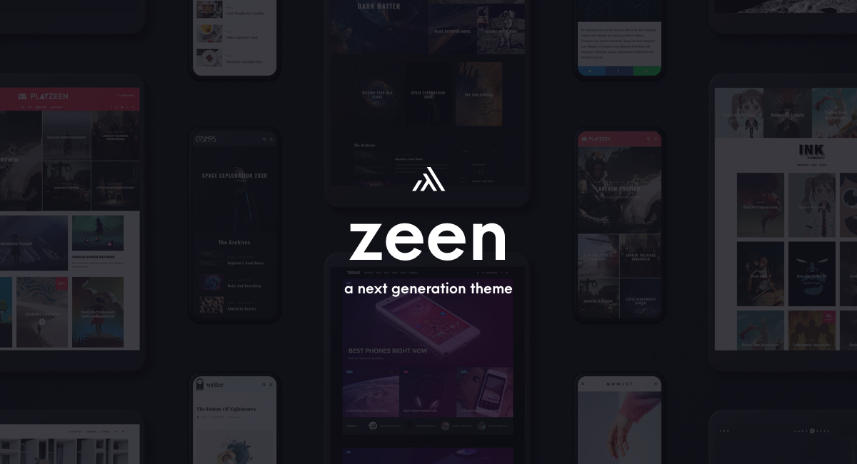 Zeen Science – A Zeen Theme Demo Site